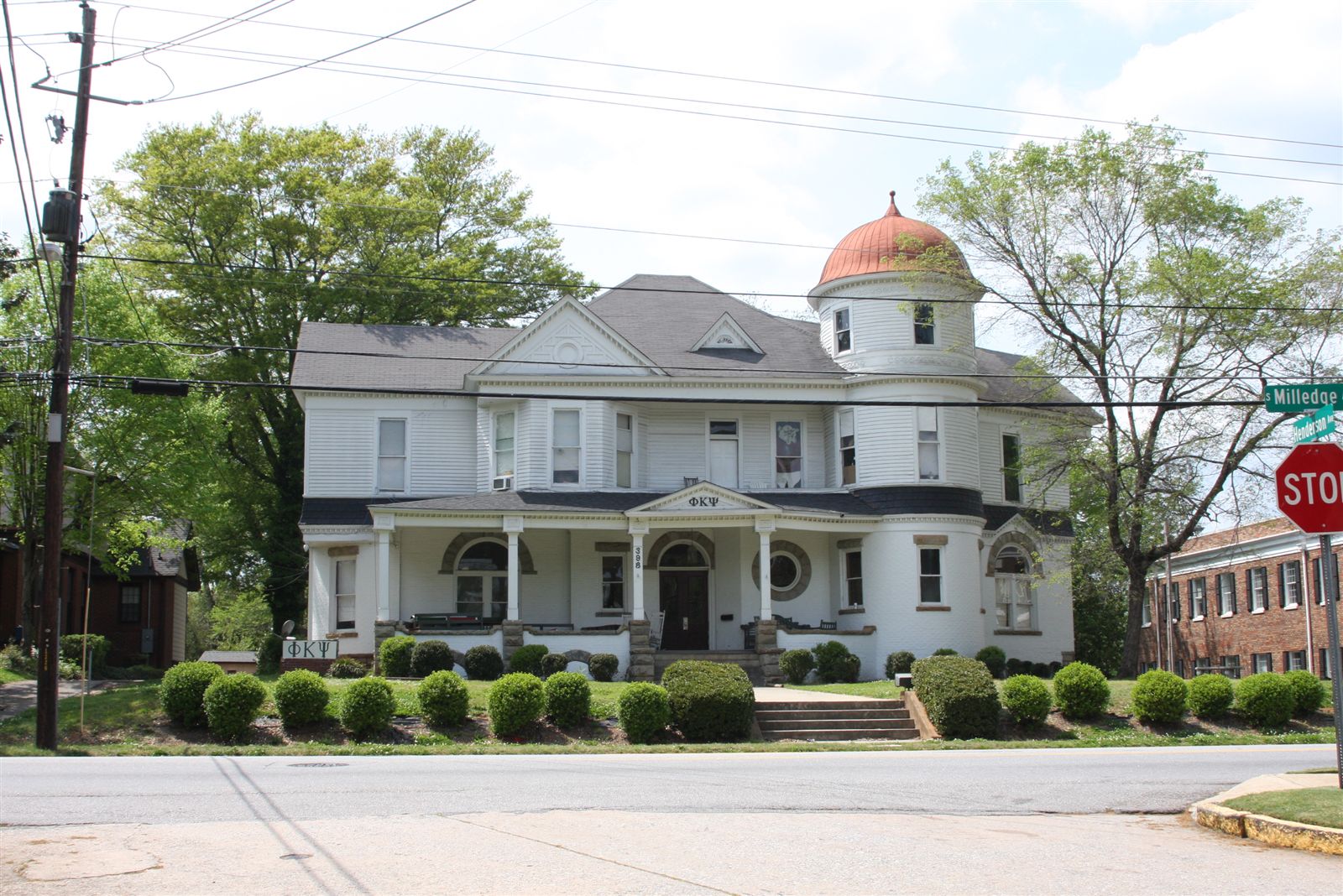 Locations Hub - University of Georgia Frat Sorority Row