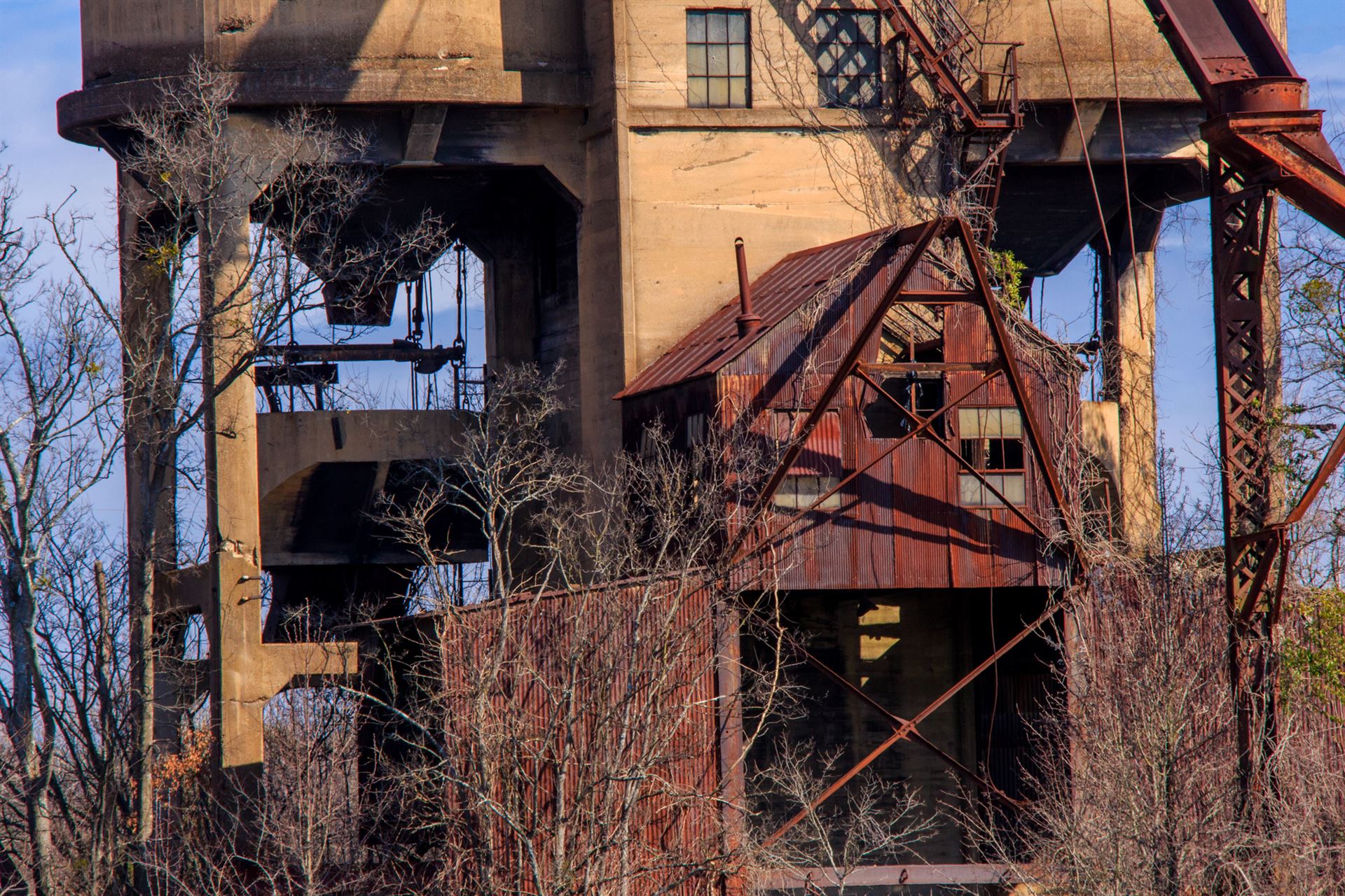 Locations Hub - Old Train Coal Shoot