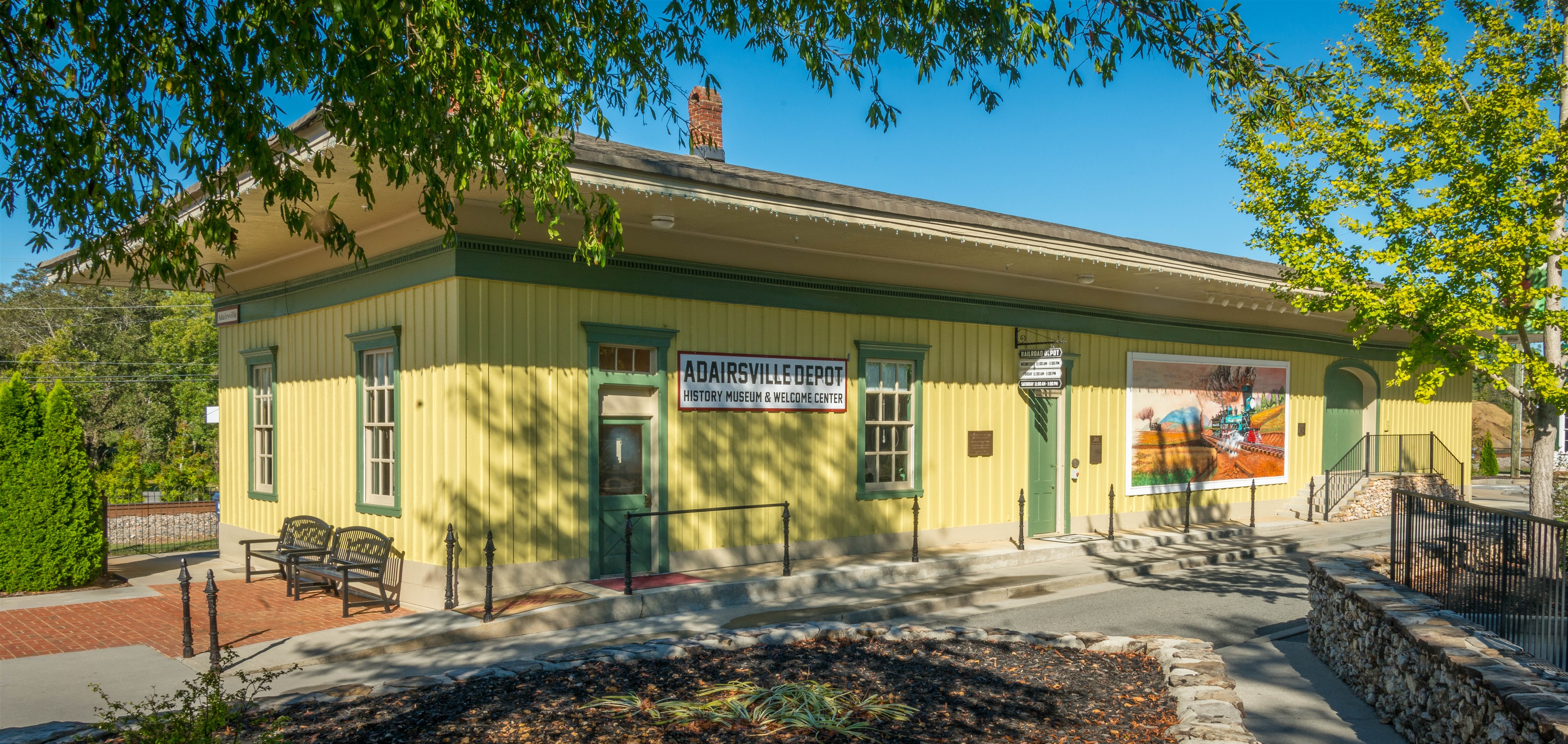 Locations Hub - Adairsville Historic Depot Museum & Welcome Center
